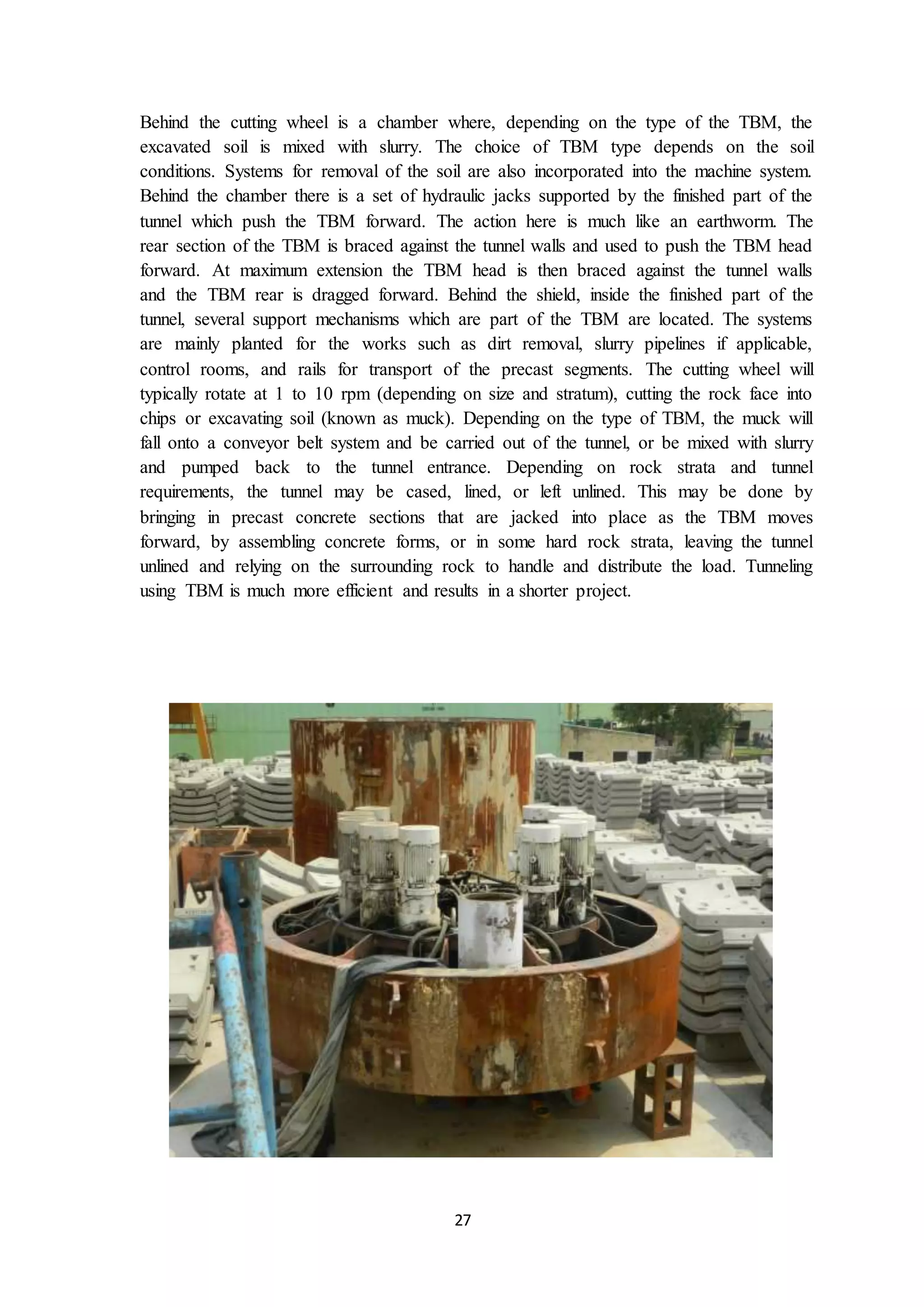 DMRC REPORT ON UNDERGROUND CONSTRUCTION | DOCX