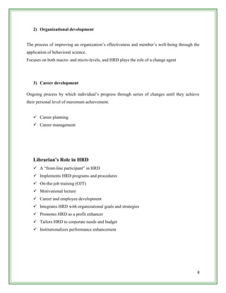 Human Resource Development. | PDF
