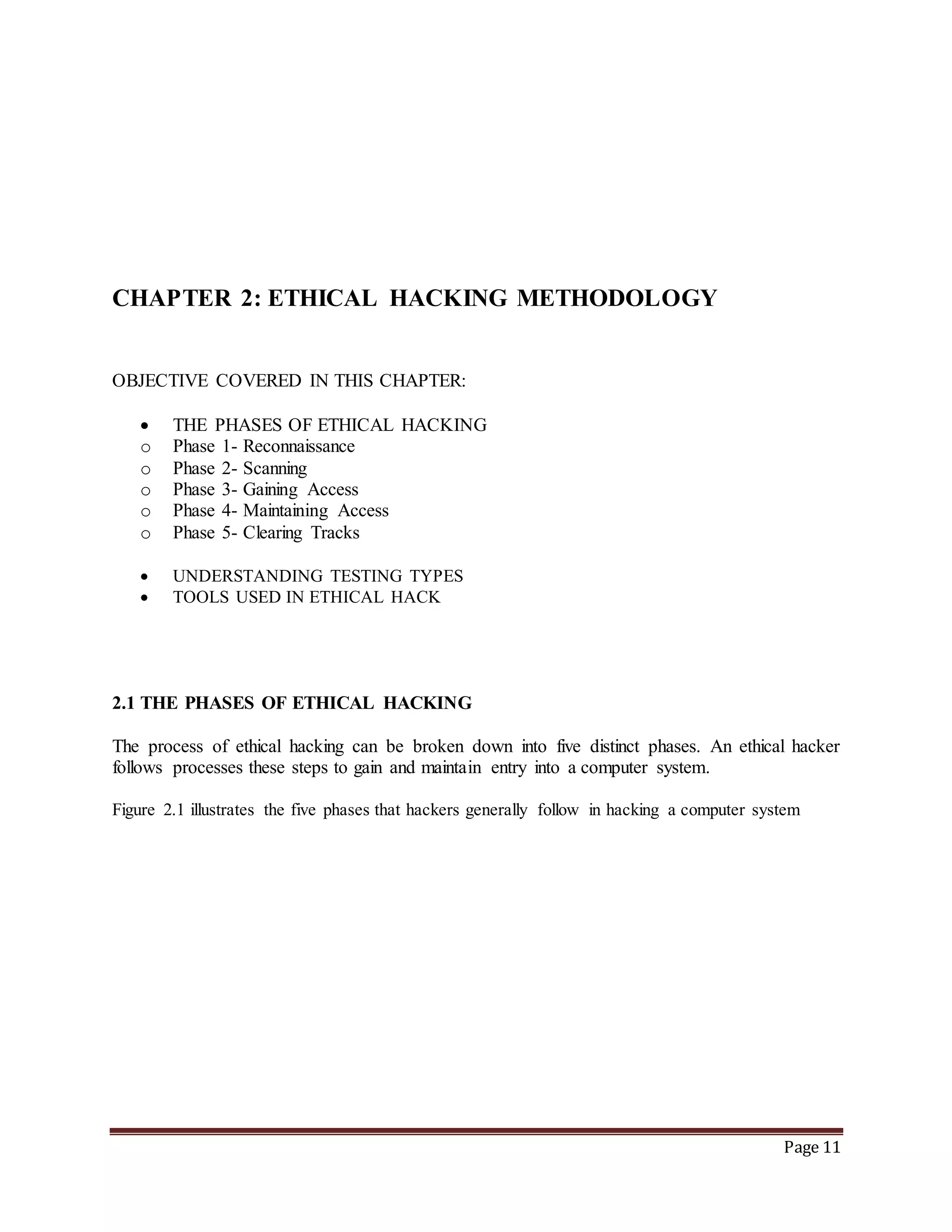 Final report ethical hacking | DOCX