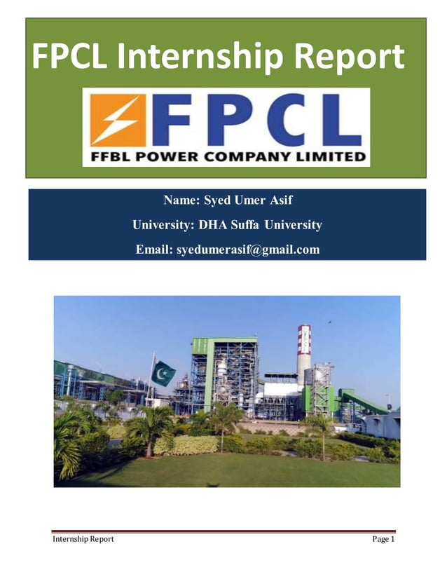 FPCL power plant report (MECHANICAL) | DOCX | Power and Energy Industry ...