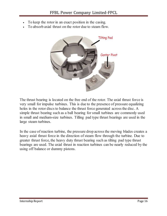 FPCL power plant report (MECHANICAL) | DOCX | Power and Energy Industry ...