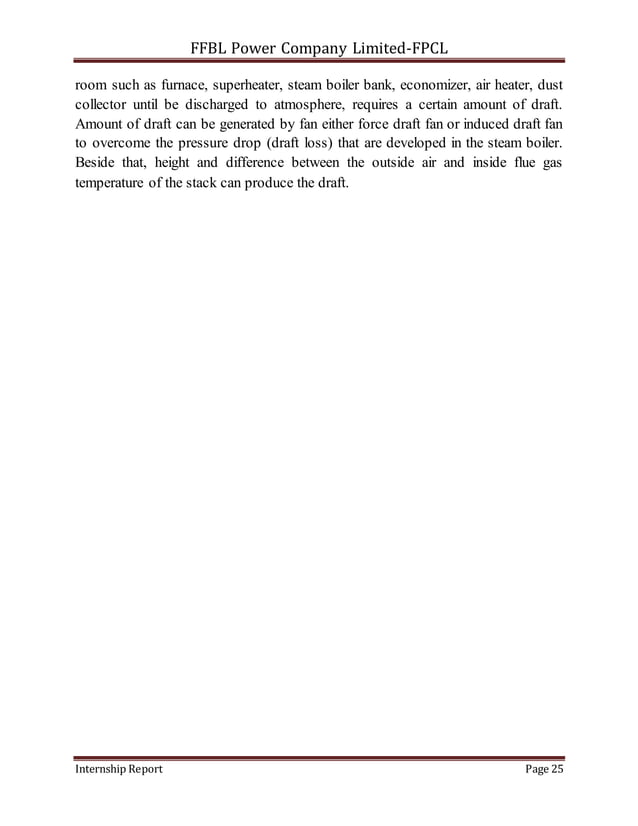 FPCL power plant report (MECHANICAL) | DOCX | Power and Energy Industry ...