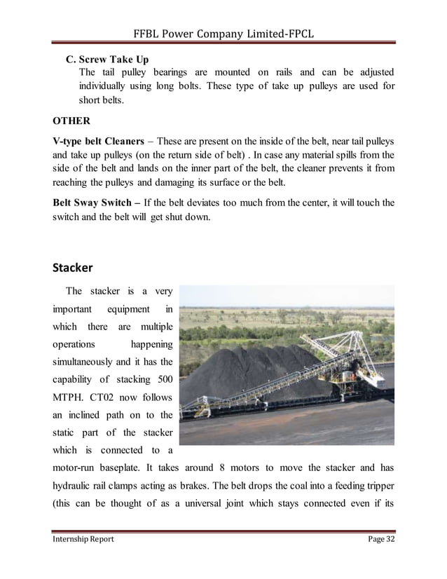 FPCL power plant report (MECHANICAL) | DOCX | Power and Energy Industry ...