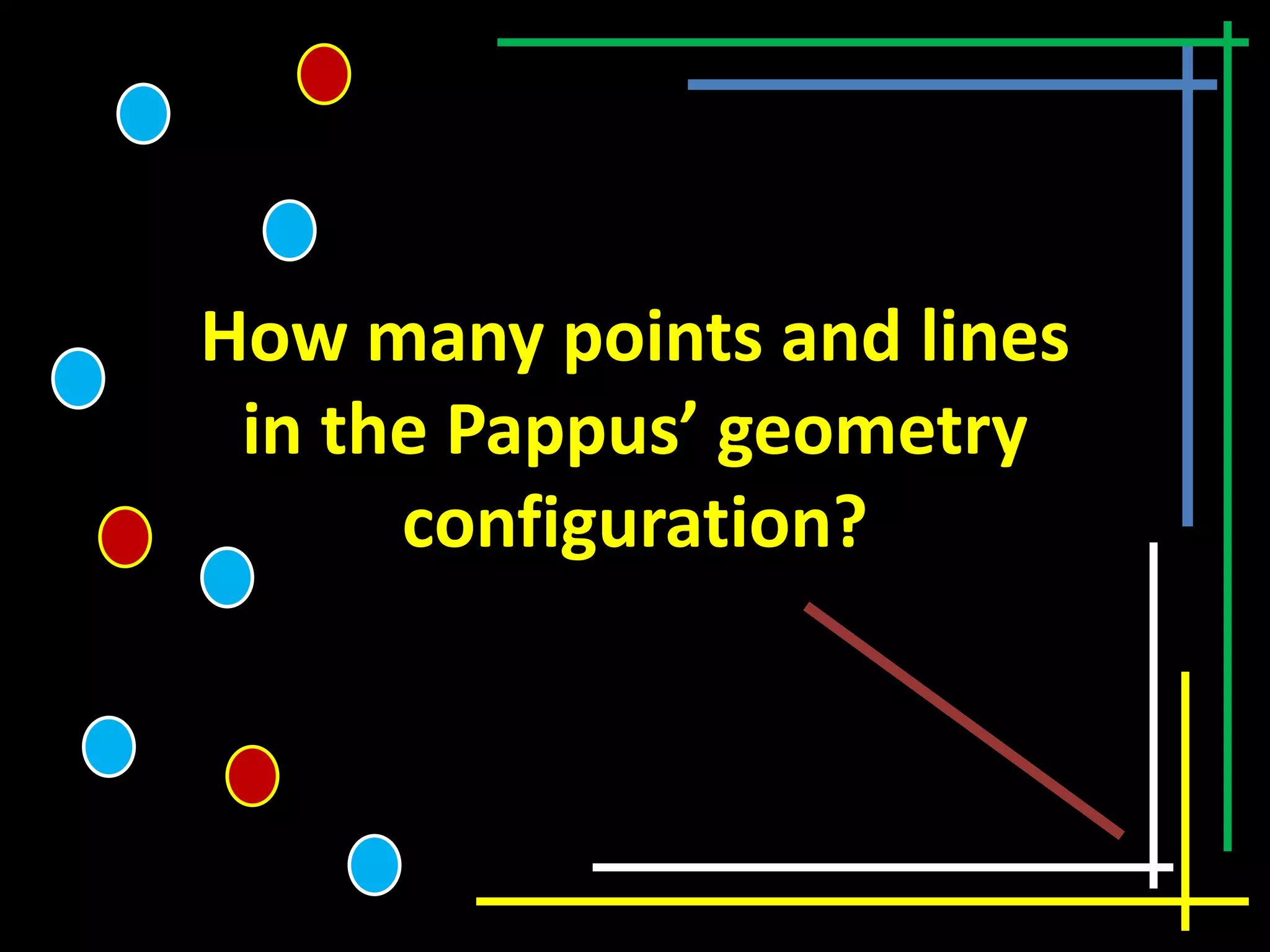Pappus Geometry as one type of Finite Geometry | PPTX