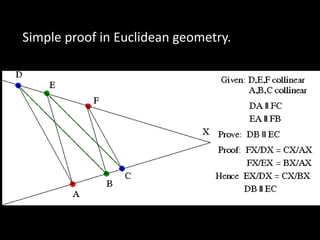 Pappus Geometry as one type of Finite Geometry | PPTX