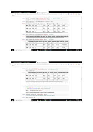Final report housing Python Project report | PDF