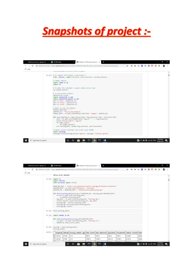 Final report housing Python Project report | PDF