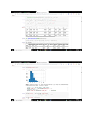 Final report housing Python Project report | PDF
