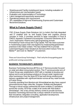 SUMMER INTERNSHIP REPORT ON FUTURE RETAIL LIMITED - HYDERABAD | DOCX