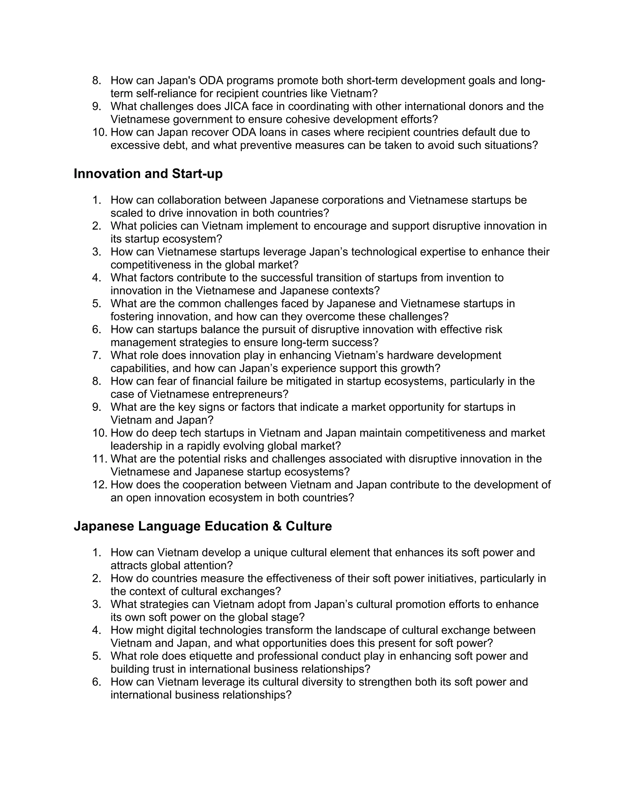 Final Report Instructions About japan Nss | DOCX