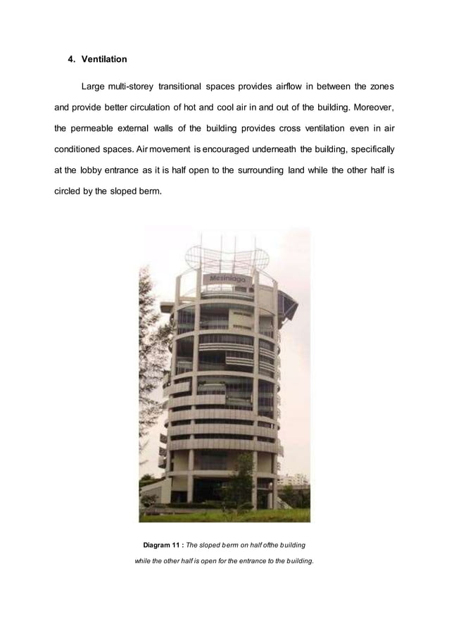 :Design of principle Bioclimatic Technology Menara Mesiniaga Tower ...