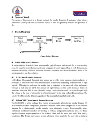 Automated Smoke Detected Exhaust Fan | PDF