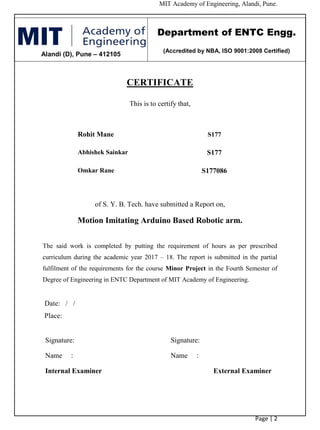 Final report minor_project | PDF