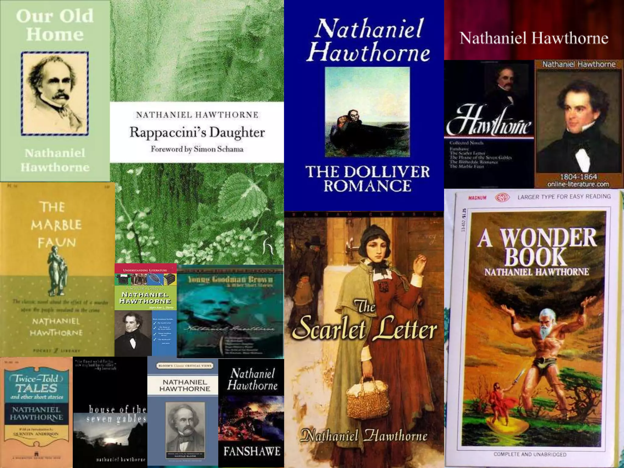 Biography of Nathaniel Hawthorne | PPTX