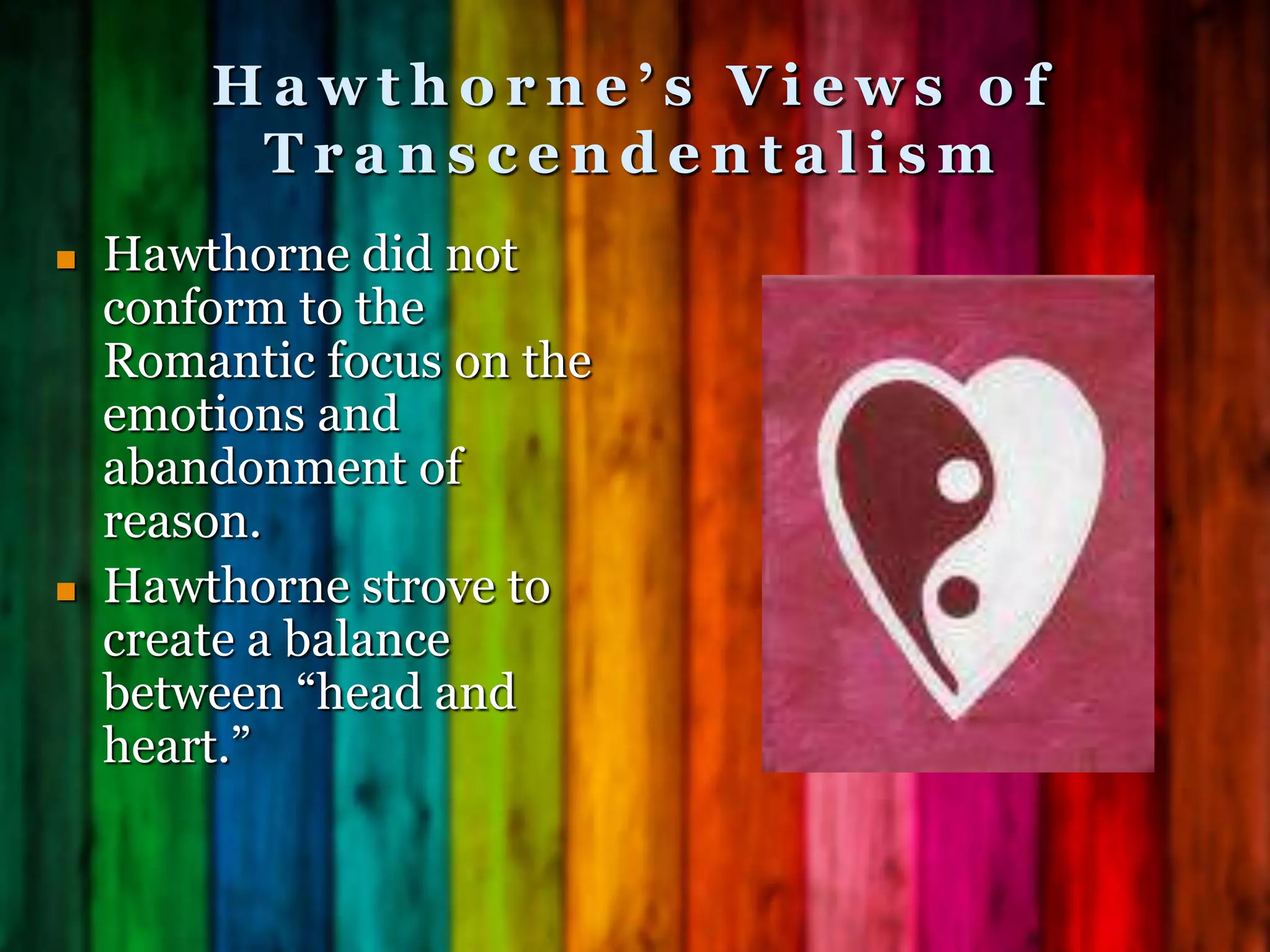 Biography of Nathaniel Hawthorne | PPTX