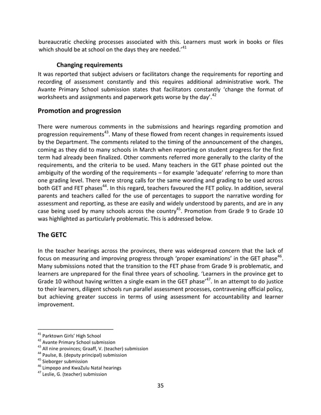 Curriculum Implementation Review Report 2009 | PDF | Education industry ...