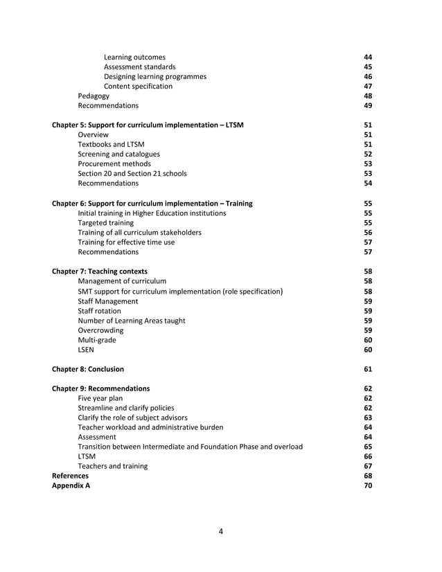Curriculum Implementation Review Report 2009 | PDF | Education industry ...