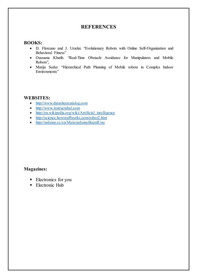 Final report obstacle avoiding roboat | DOCX