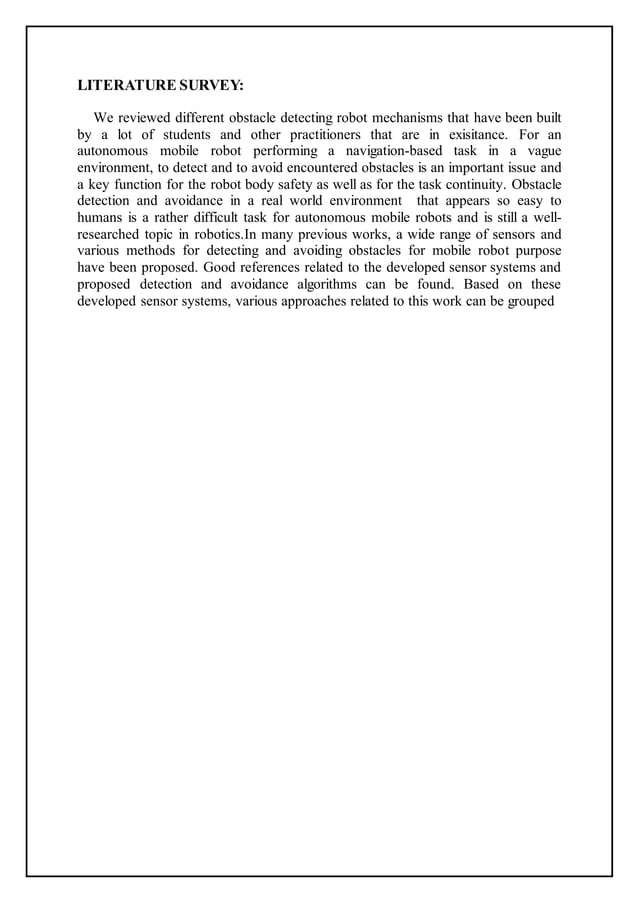 Final report obstacle avoiding roboat | DOCX
