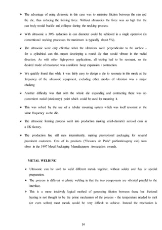 A report on ultrasonic distance measurement | DOCX
