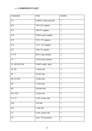 A report on ultrasonic distance measurement | DOCX