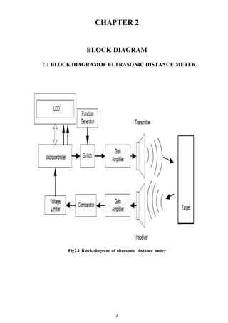 A report on ultrasonic distance measurement | DOCX