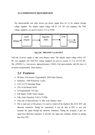 A report on ultrasonic distance measurement | DOCX