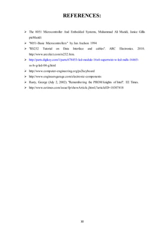 A report on ultrasonic distance measurement | DOCX