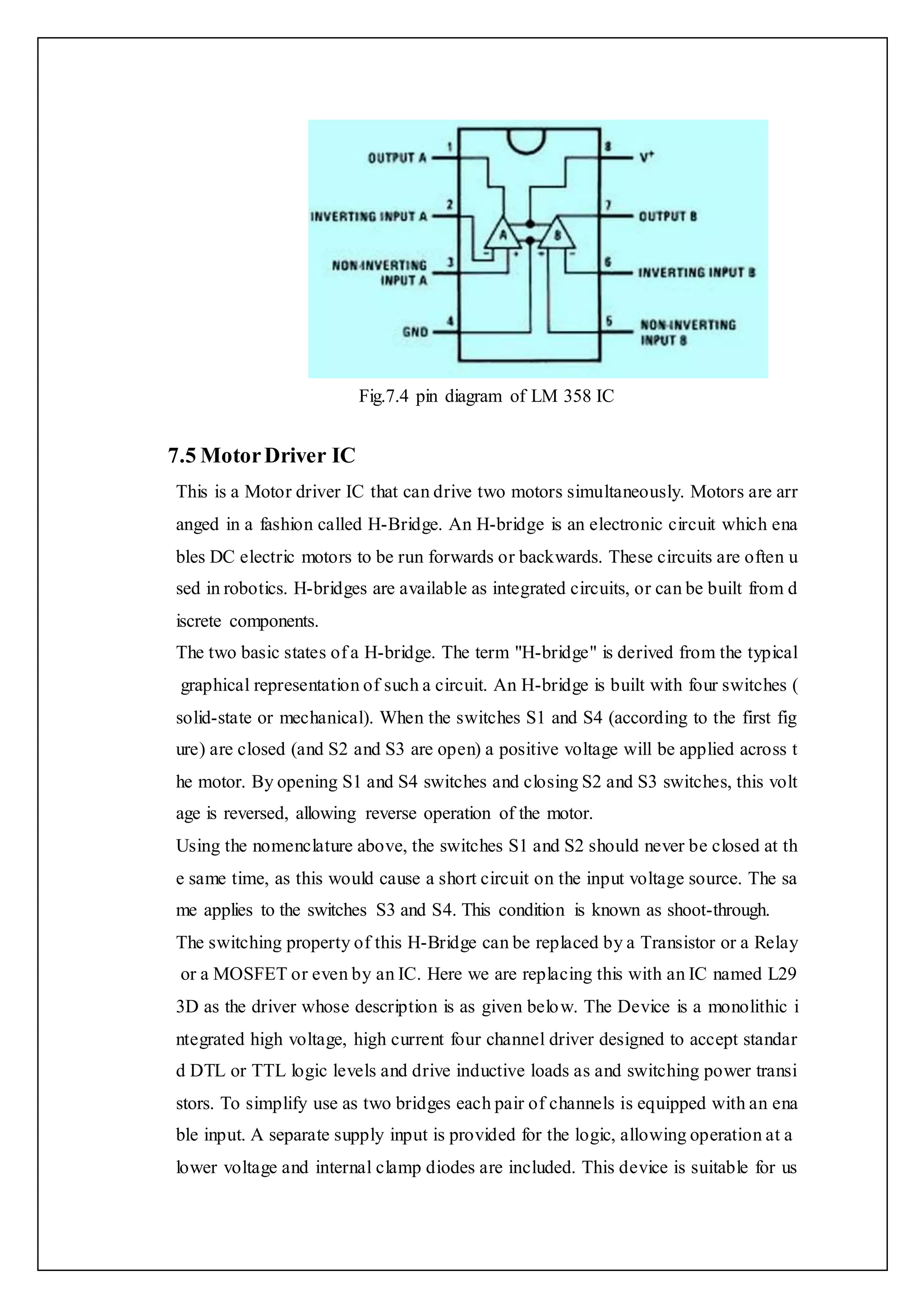 Final report of line follower robot | DOCX