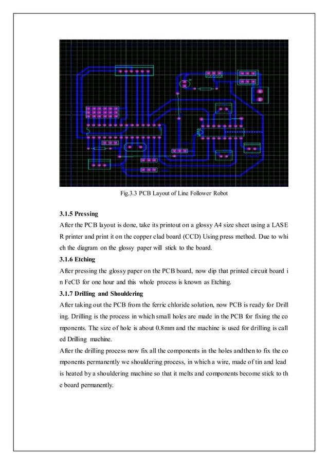 Final report of line follower robot | DOCX | Robotics | Technology ...