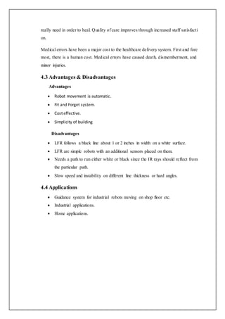 Final report of line follower robot | DOCX