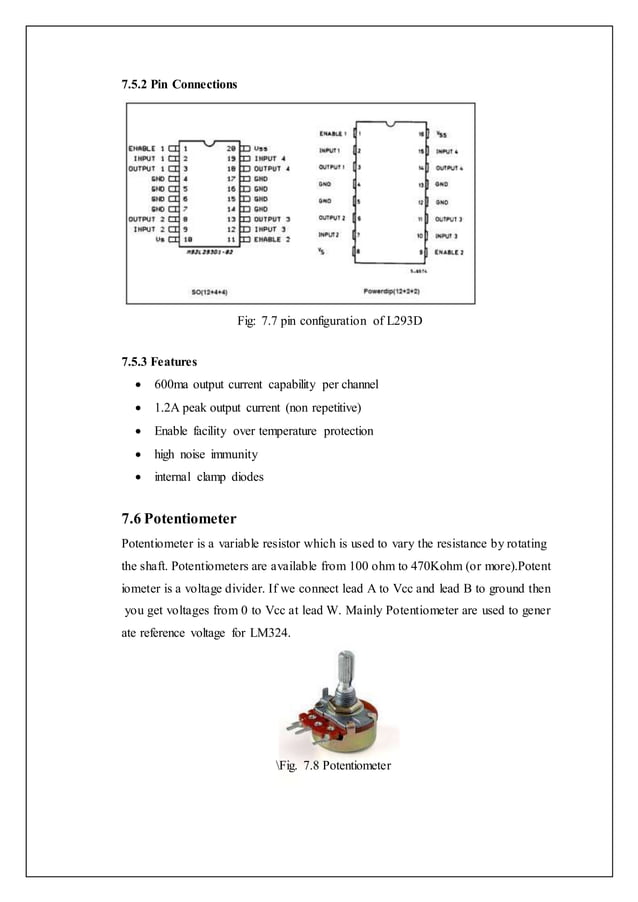 Final report of line follower robot | DOCX | Robotics | Technology & Computing