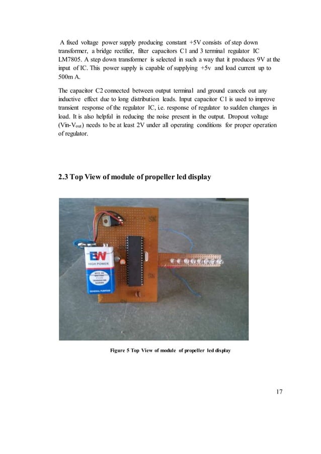 Propeller LED Display By Ketan kothari | DOCX