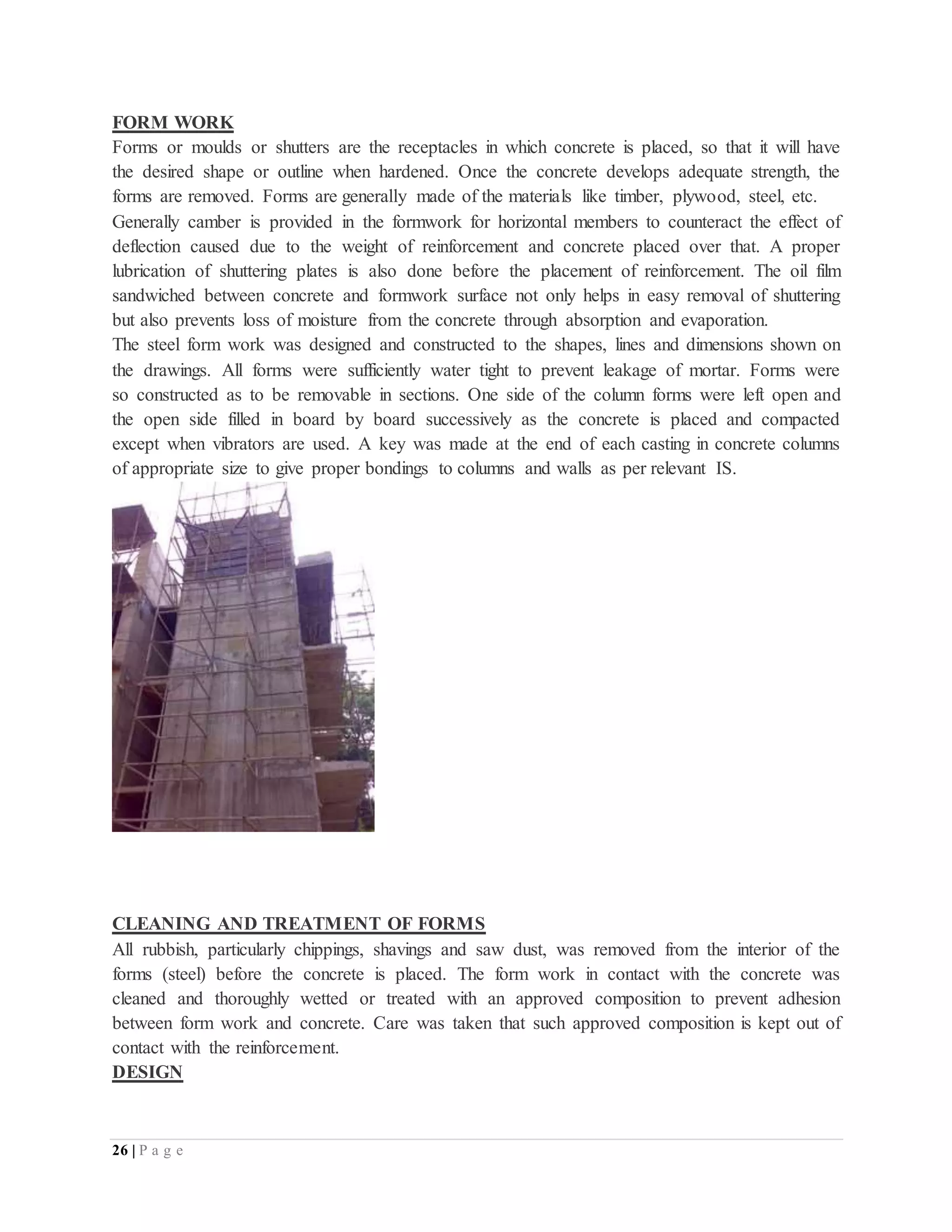 CIVIL ENGINEERING INTERNSHIP FULL REPORT ON BUILDING CONSTRUCTION | DOCX