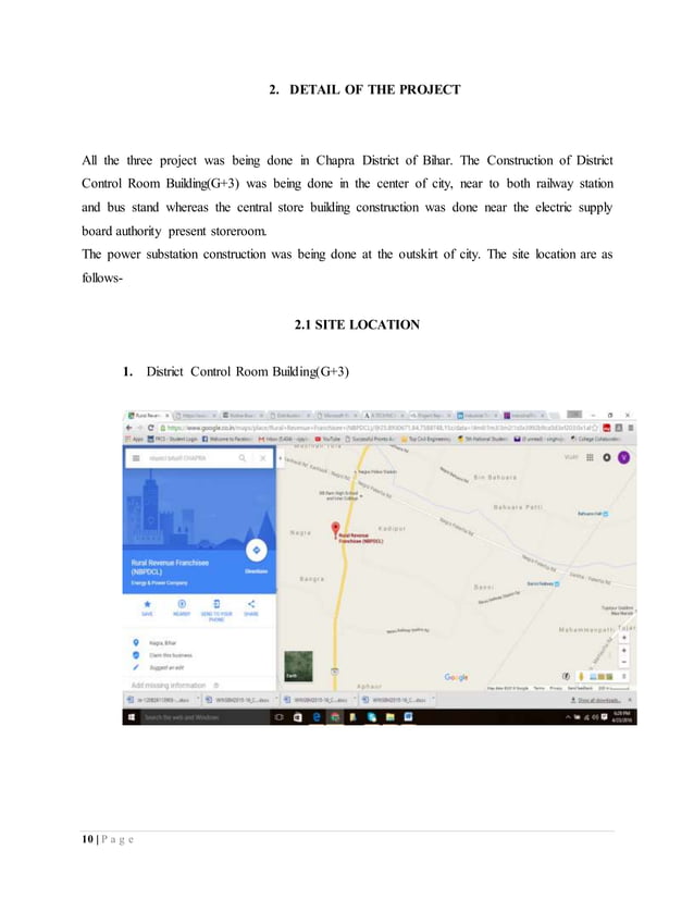 CIVIL ENGINEERING INTERNSHIP FULL REPORT ON BUILDING CONSTRUCTION ...