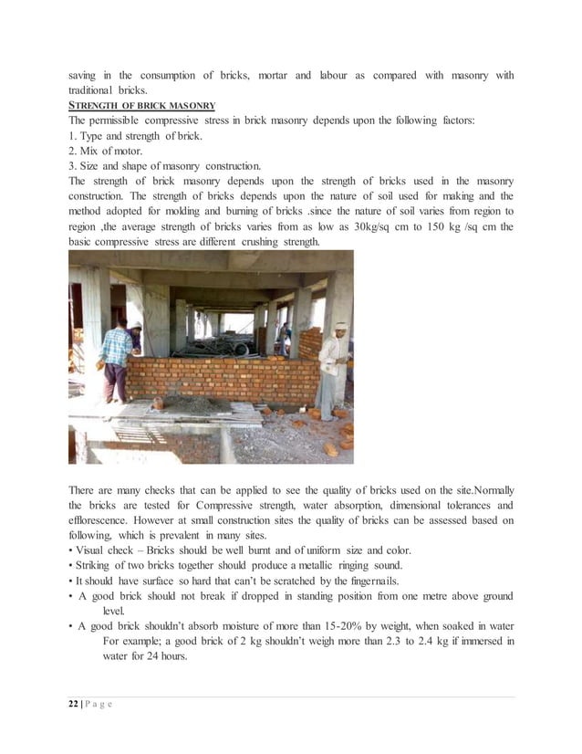 CIVIL ENGINEERING INTERNSHIP FULL REPORT ON BUILDING CONSTRUCTION ...