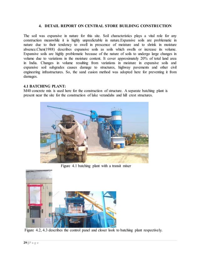 CIVIL ENGINEERING INTERNSHIP FULL REPORT ON BUILDING CONSTRUCTION ...