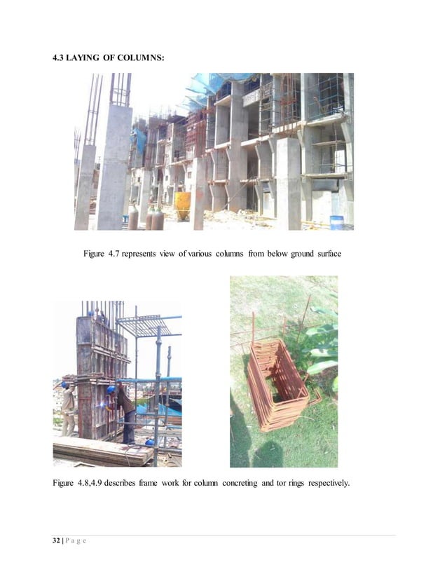 CIVIL ENGINEERING INTERNSHIP FULL REPORT ON BUILDING CONSTRUCTION ...