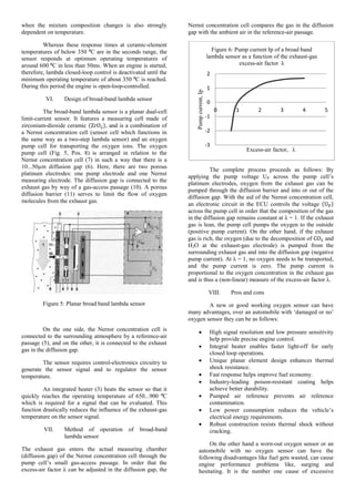 oxygen sensor | PDF