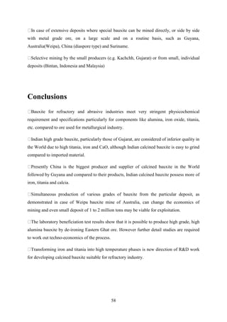 processes : from raw bauxite to refractory alumina bricks | PDF