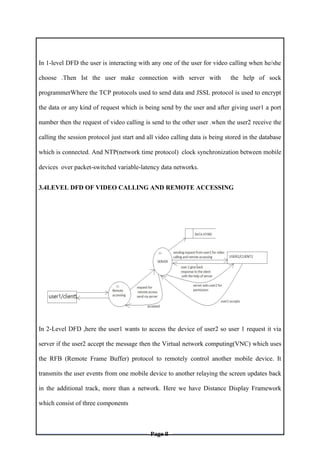 Video calling and remote accessing | PDF