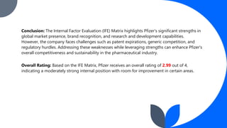 Case Study Pfizer 2009 by Hazel Guevarra | PPTX