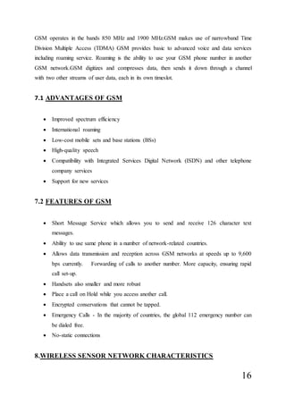 Report ON a Remote Security System Using wireless sensor and GSM module Technology | PDF