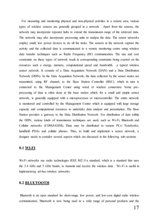 Report ON a Remote Security System Using wireless sensor and GSM module Technology | PDF