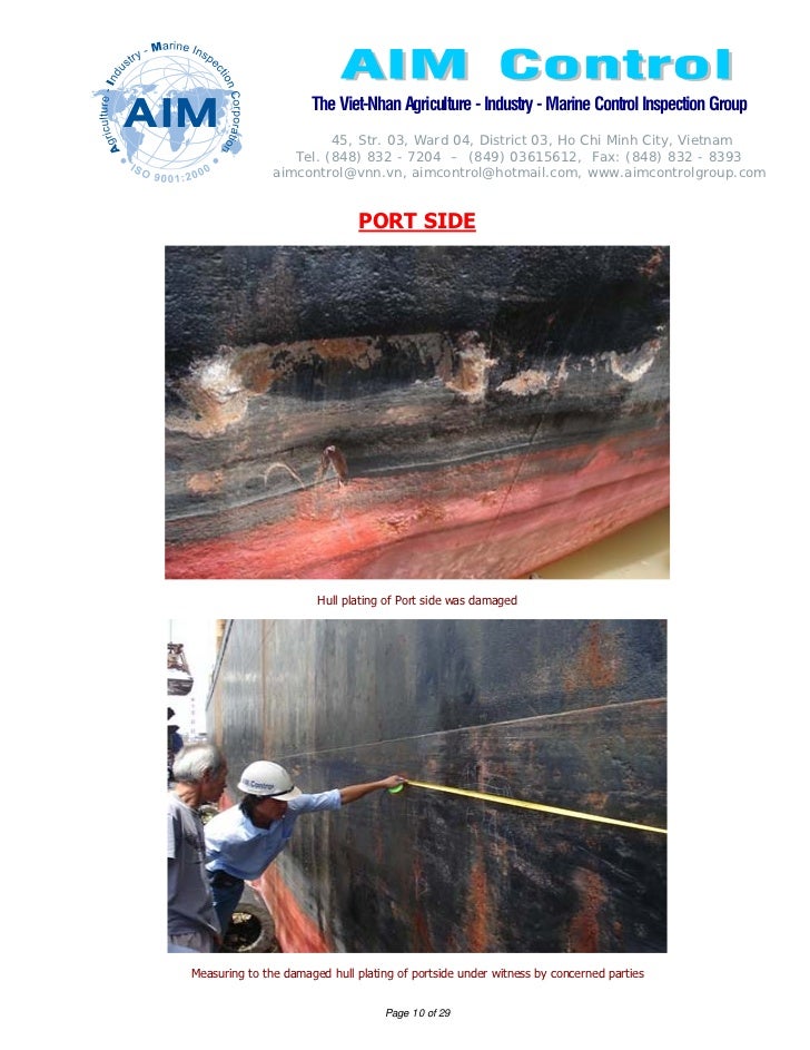 Final report sample of collision survey | PDF