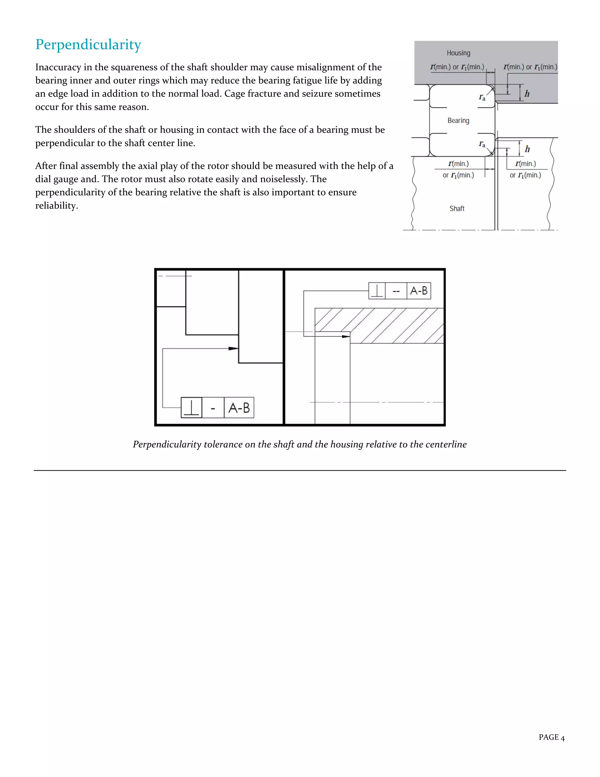 Geometrical Metrology: Bearing seats on shaft and in housings | PDF