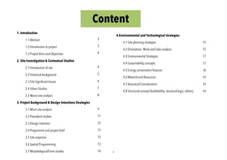 Architectural Design Project (Project 1C- Final Executive Report) | PDF