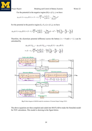 SOC estimation using electro chemical model and Extended Kalman Filter ...