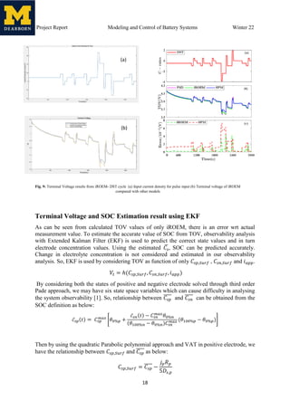 SOC estimation using electro chemical model and Extended Kalman Filter ...