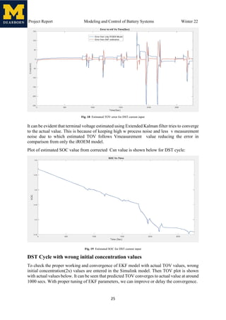 SOC estimation using electro chemical model and Extended Kalman Filter ...